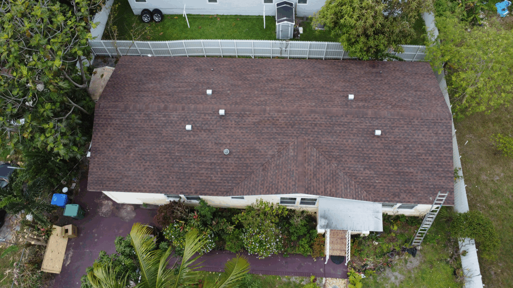 Light Brown Shingle Roof in Miami FL 33127