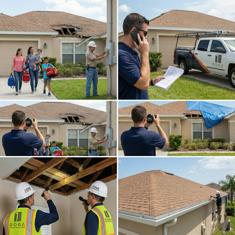 roof collapse in Florida - Doga Construction new GC